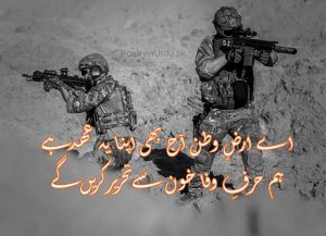 Top 30 Pakistan Poetry in Urdu Sms | Watan Love Shayari